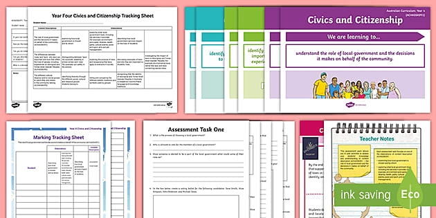 The Role of Local Government Assessment Pack (teacher made)