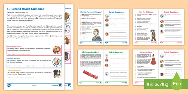 UKS2 60-Second Reads: The Victorians Activity Pack - Twinkl