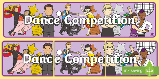 Dance Competition Display Banner
