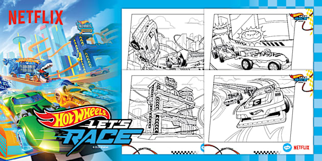 hot wheels car coloring sheet