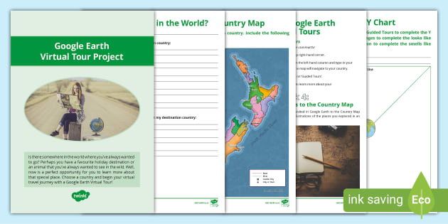 Google Earth Virtual Project Booklet (New Zealand)
