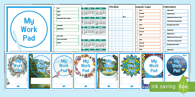 2021 Teacher Academic Planner | Australia Work Pad and Diary