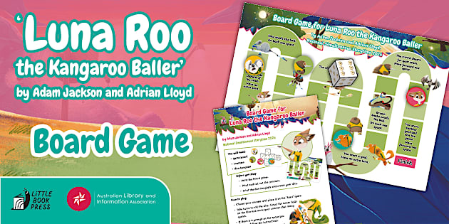 National Simultaneous Storytime 2026 Board Game for 'Luna Roo the ...