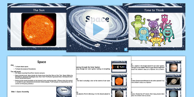 KS1 Space Assembly Pack (teacher made) - Twinkl