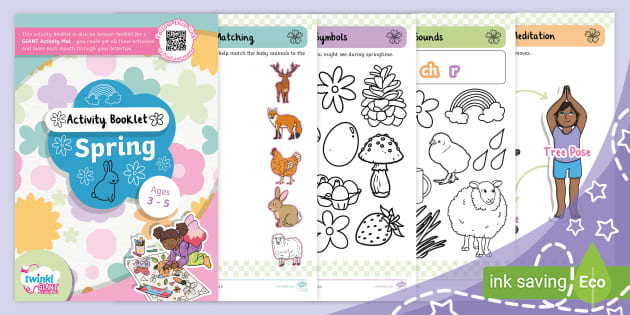 Spring Activity Booklet 3 to 5 years (profesor hizo)