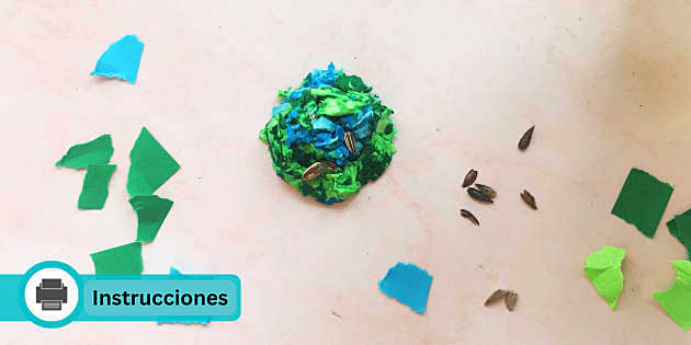 Día de la Tierra: Manualidades para niños - Twinkl