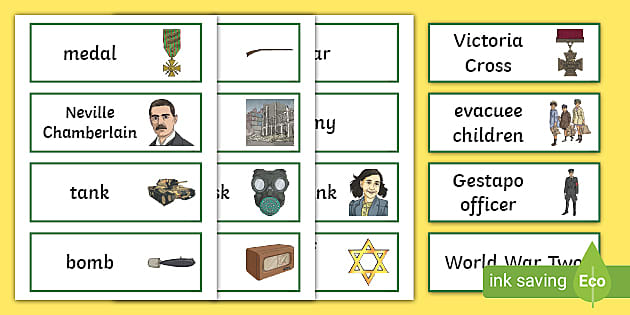 World War Two Word Cards Teaching Resource Twinkl World War Two Word Cards Teaching Resource Twinkl