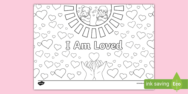 I Am Special Coloring Pages