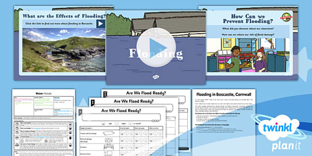KS2 Geography: Water: Flooding Year 4 Lesson Pack 5 - Twinkl