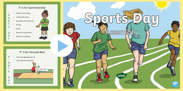KS1 Sports Day Values Assembly PowerPoint (teacher made)