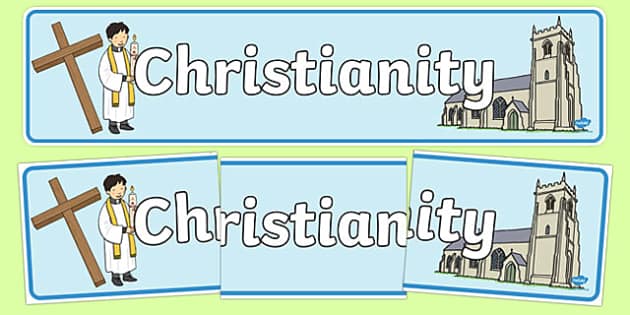 FREE! - Christian Church Display Banner (teacher made)