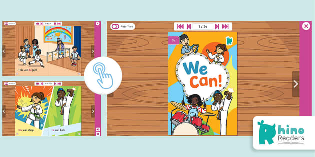 Level 3a Decodable Readers: We Can! (Lehrer gemacht)