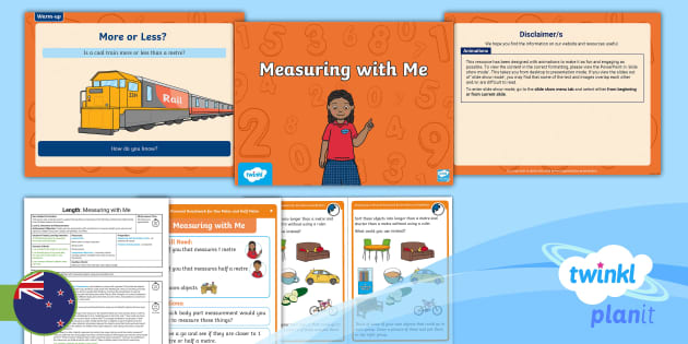 Level 2 Length: Demonstrate a Personal Benchmark for One Metre and Half ...