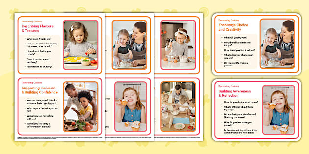 Prompt Cards for Decorating Cookies (teacher made) - Twinkl