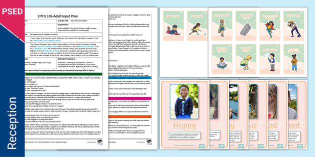 EYFS PSED Regulating Reggie Adult Plan and Resource Pack