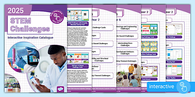 STEM Challenges 2025 Inspiration Interactive Catalogue
