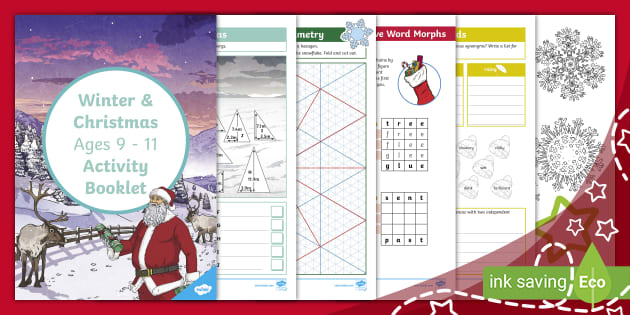 Winter & Christmas Activity Booklet (Ages 9 - 11)