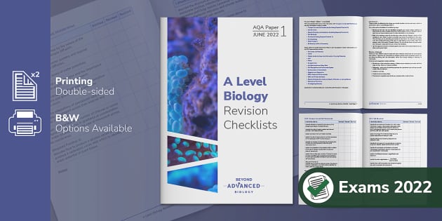 AQA A Level Biology Paper 1 Exam Guidance (Teacher-Made)