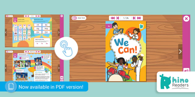 Level 3a Decodable Readers: We Can! (teacher made) - Twinkl