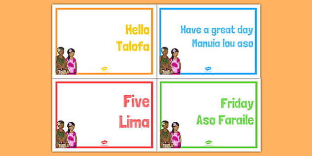 Samoan Language Week Posters | Teacher-made Posters