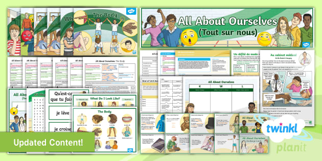 PlanIt Year 5 French Lesson Plans Pack: All About Ourselves