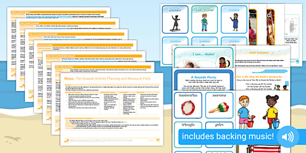 Kindergarten Music: The Seaside Activity Planning and Resource Pack