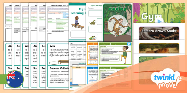 Twinkl Move PE - Foundation Gymnastics: Unit Pack - Twinkl