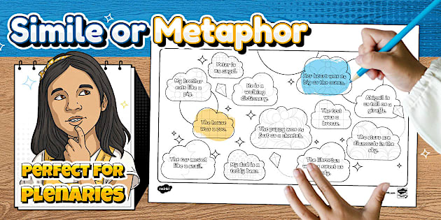 Simile or Metaphor Worksheet