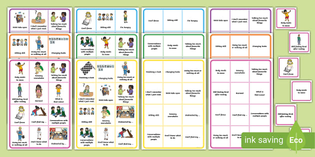 ADHD Bingo (Lehrer gemacht) - Twinkl
