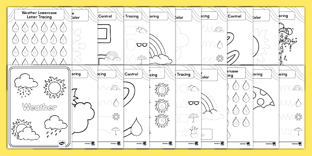 Weather Toddler Busy Book (Teacher-Made) - Twinkl