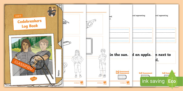Level 2 Phonics Log Book Intervention Resources KS2