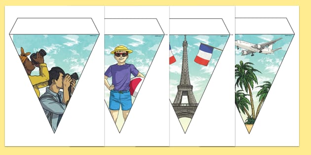 Display Bunting Classroom Display Travel Teacher Made