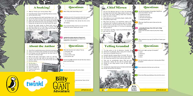 FREE! - Billy and the Giant Adventure: 60-Second Reads [Ages 9-11]