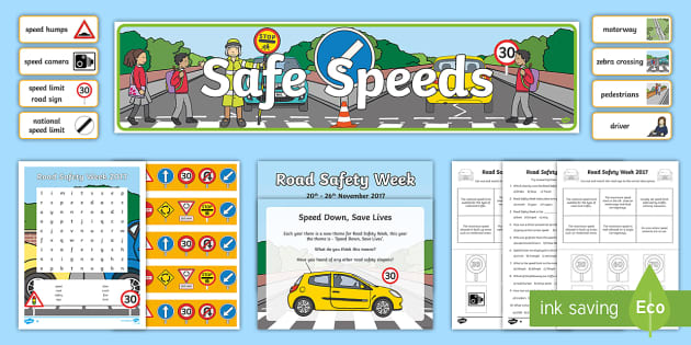 CfE (First) Road Safety Week Activity Pack (teacher made)
