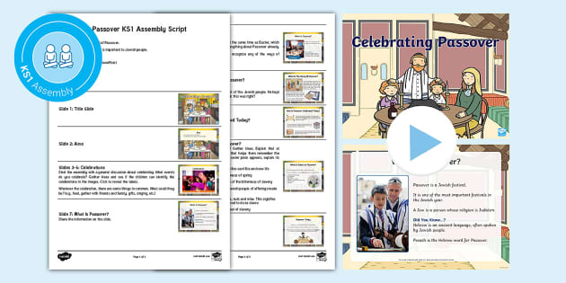 KS1 Passover Assembly Pack (teacher made) - Twinkl