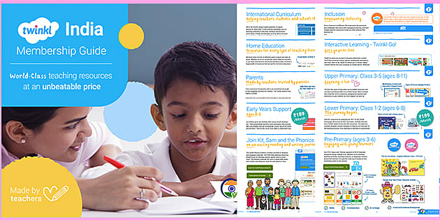 India Membership Guide - Free (teacher made) - Twinkl