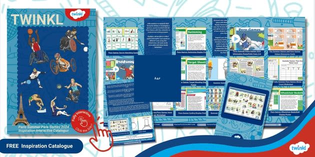 FREE! - Paris Summer Para-Games 2024 Inspiration Interactive Catalogue
