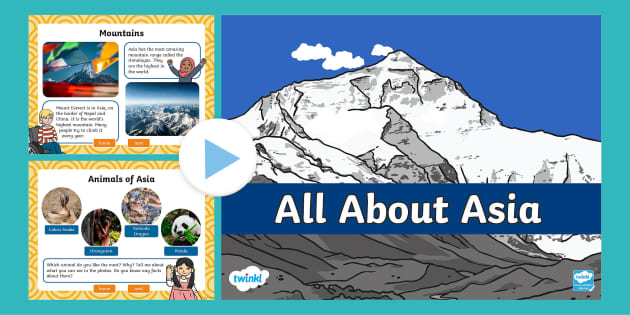All About Asia PowerPoint (teacher made) - Twinkl