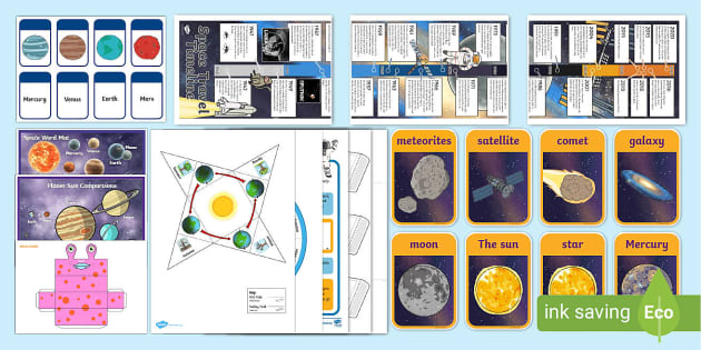FREE! - Space Lapbook - Home Education Resources