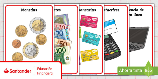 FREE! - Educación Financiera Santander: Pósters - Formas de pago