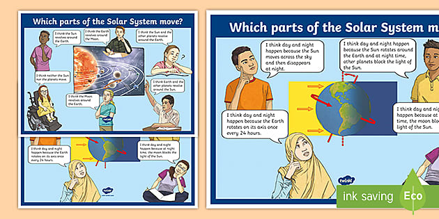 KS2 Year 5 Earth and Space - Science Concept Cartoons
