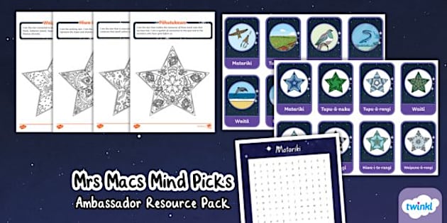 Mrs Mac's Mind Matariki Free Resource Picks - Twinkl
