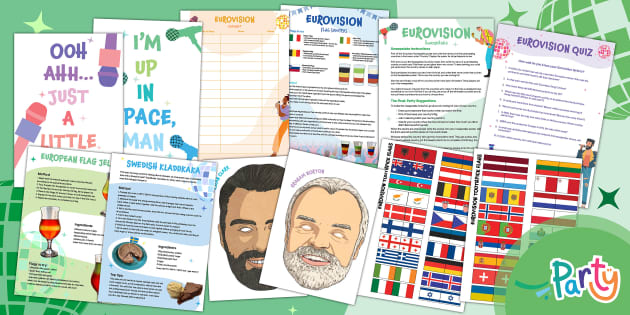 Eurovision Party Pack | Twinkl Party (Hecho por educadores)