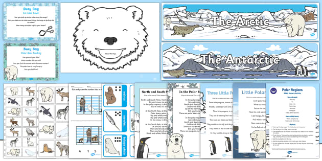 Childminder Polar Regions EYFS Resource Pack