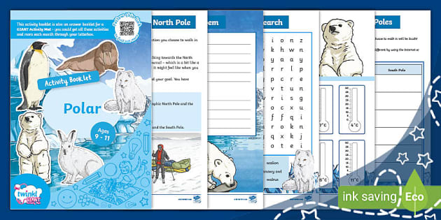 Polar Environments Activity Booklet (Ages 9 - 11) - Twinkl