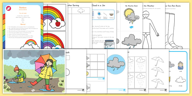 Weather Activity Pack | Teaching Resources | Twinkl USA