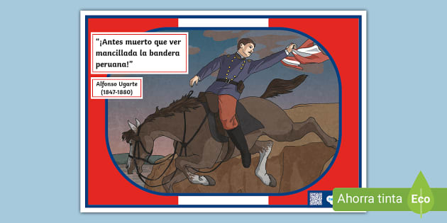 Dibujo de Alfonso Ugarte a color | Twinkl Perú - Twinkl Dibujo de Alfonso Ugarte a color | Twinkl Perú - Twinkl