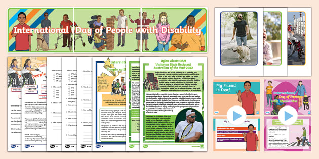 International Day of People with Disability Resource Pack