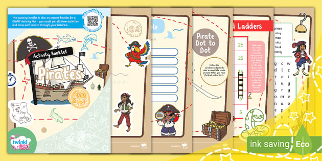 Pirates Activity Booklets - Twinkl