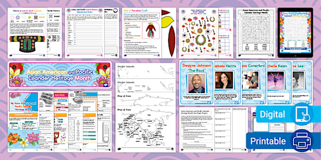 FREE Asian American and Pacific Islander Heritage Pack